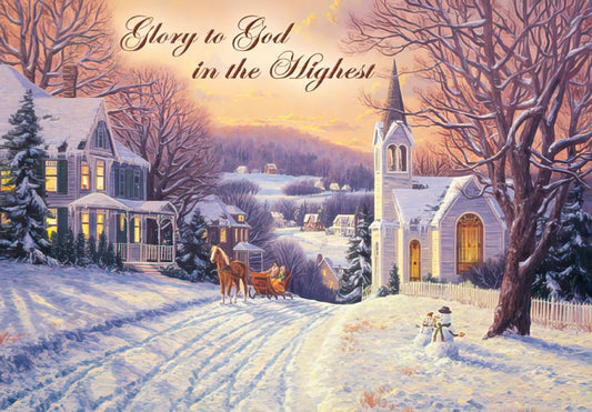 Scenic Landscape & Winter Scene Christmas Cards | Leanin&...